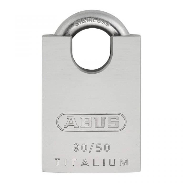 ABUS 90RK/50 TITALIUM Close Shackle Padlock | DG Supplyline