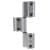 Alto 1 Aluminium 3-Part Door Hinge | DG Supplyline