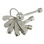 SKS Meter Cupboard Keys (Set of 6) | DG Supplyline