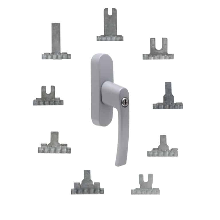 Hoppe Tokyo Cranked Tilt & Turn Handle